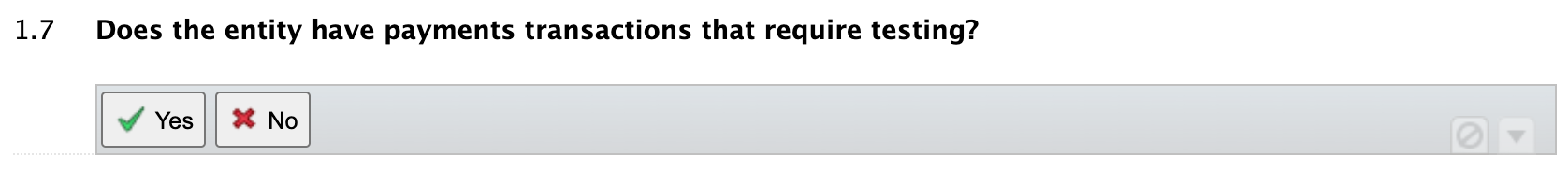 Sample selection and testing tool – Audit Assistant Support