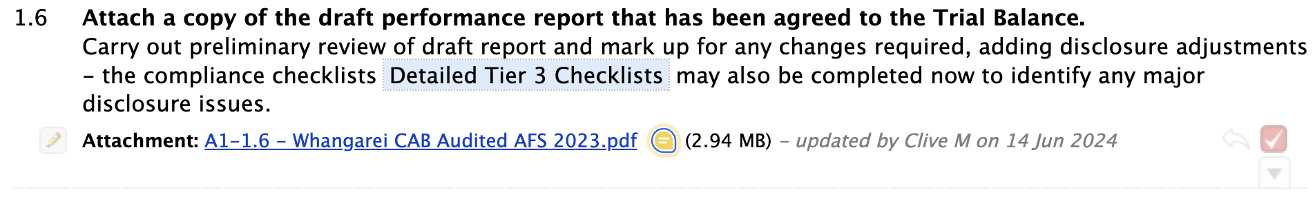 Adding Annotations To Pdf Attachments Audit Assistant Support